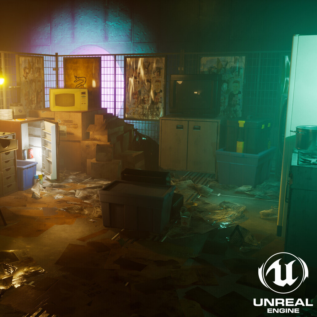 ArtStation - Final Stop - Maintenance Quarters