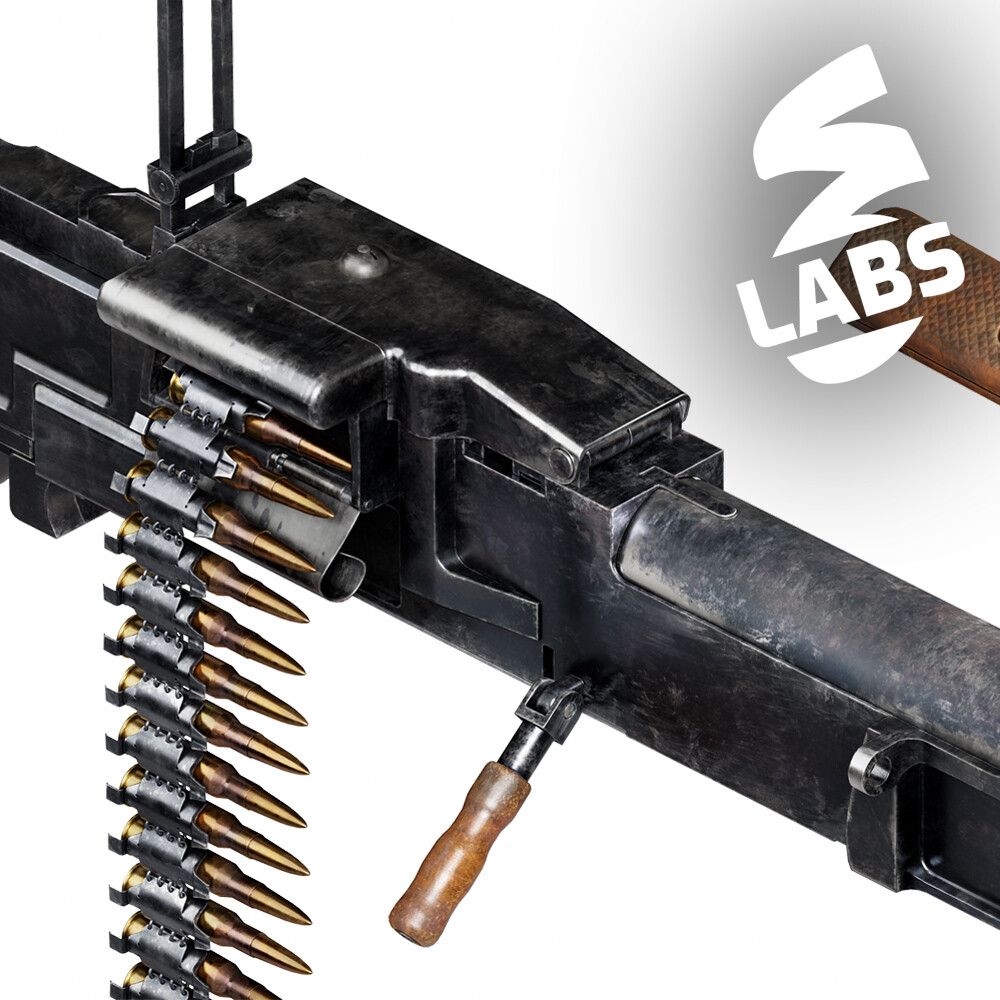 ArtStation - Type-67 Machine gun