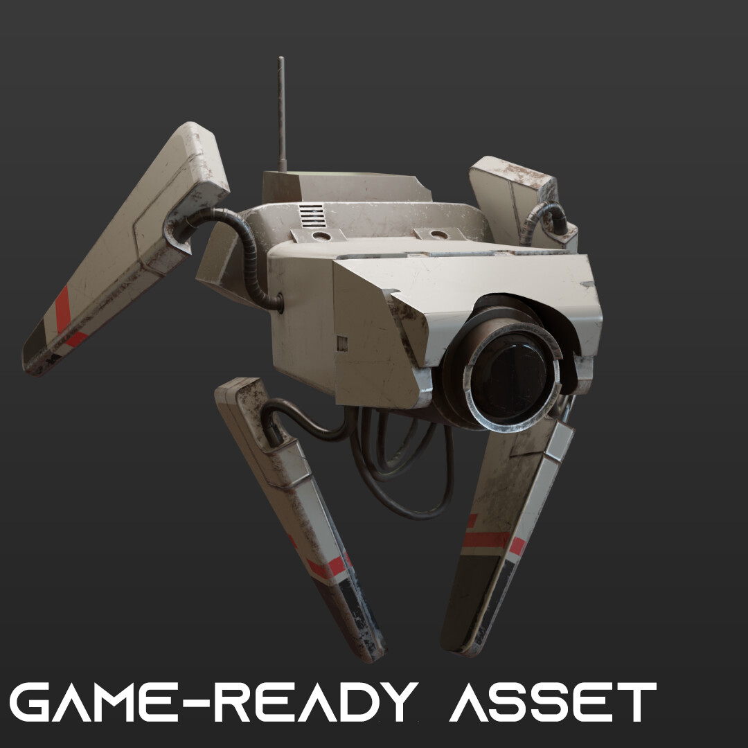 ArtStation - Stray's Security Drone fanmade redesign