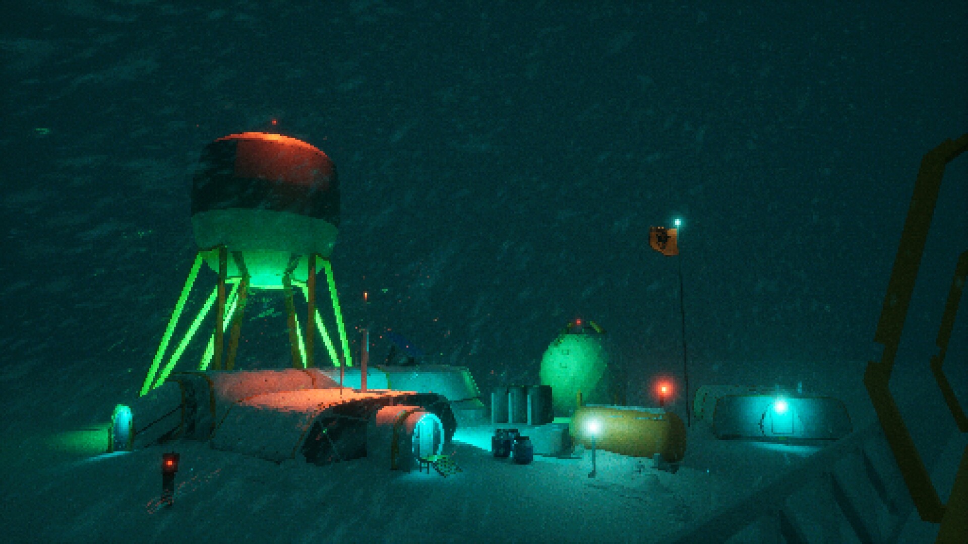 ArtStation - Snow Outpost