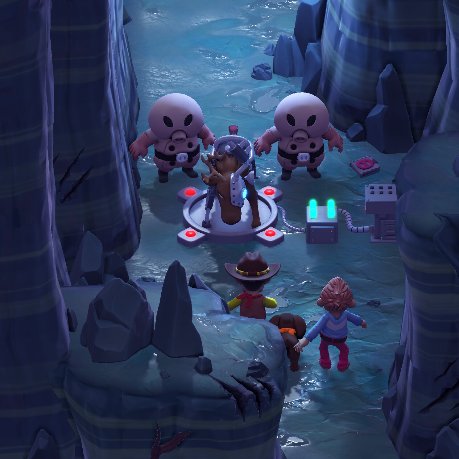 ArtStation - Mother 3 Tribute: Oriander Cliffs