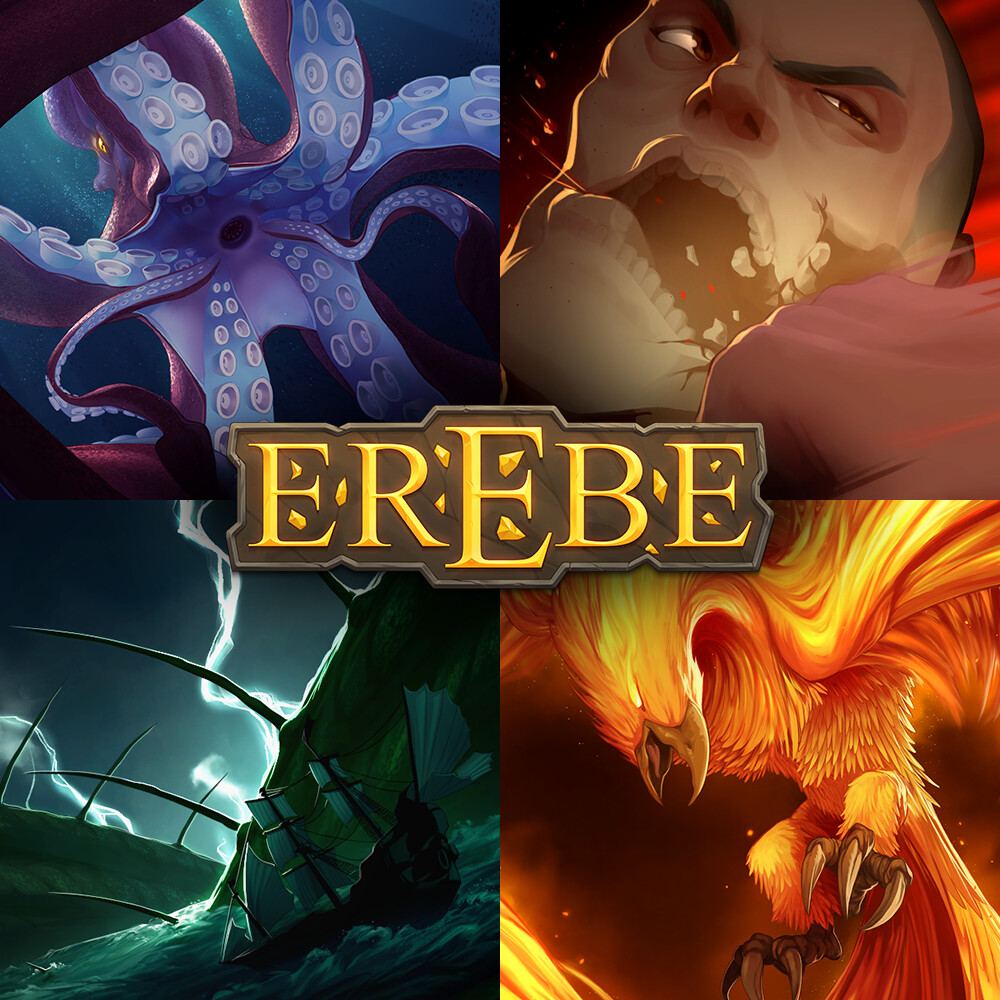 ArtStation - Erebe - Card collection 5
