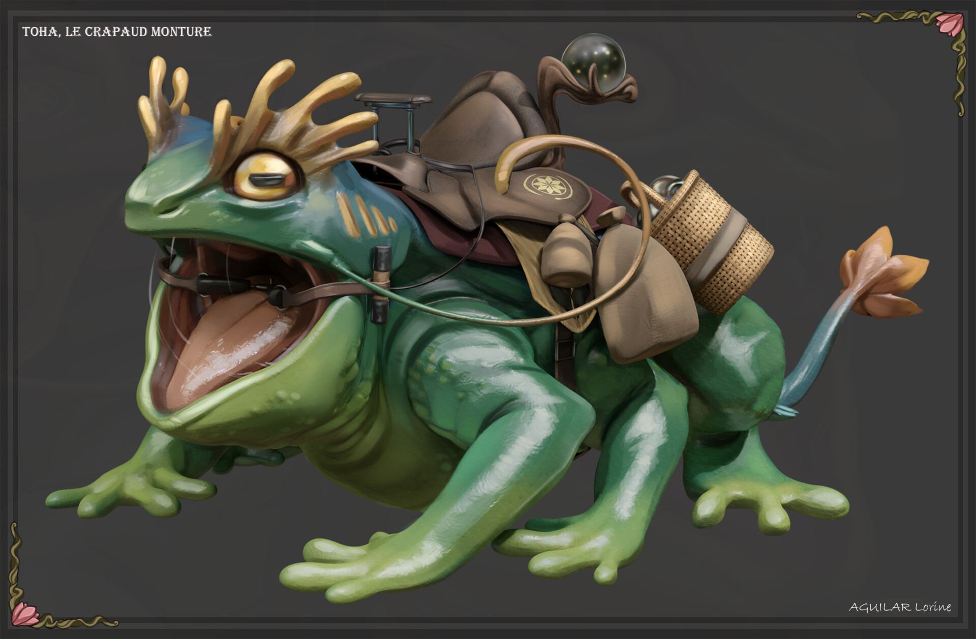ArtStation - Toad Mount Design