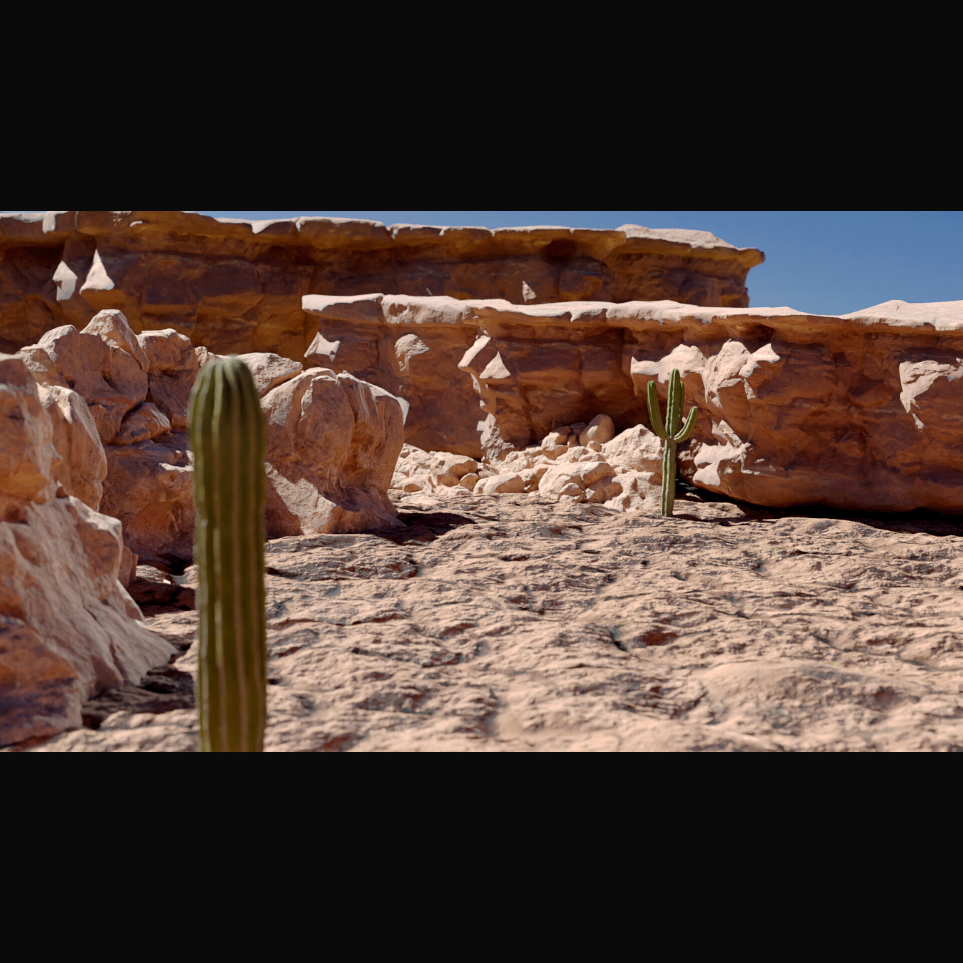 ArtStation - Desert Scene