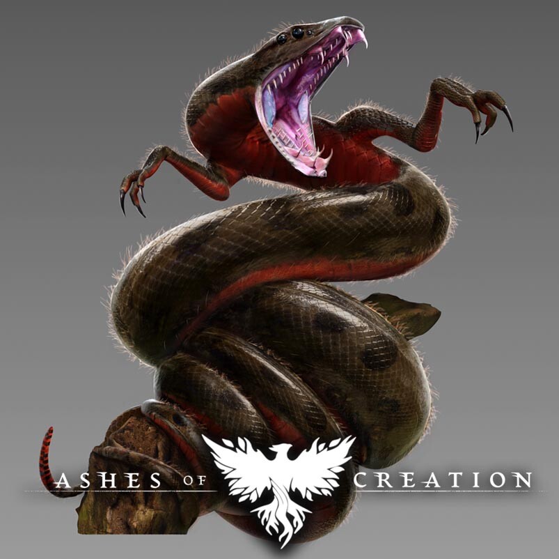 ArtStation - Ashes of Creation - Constriction Coiler