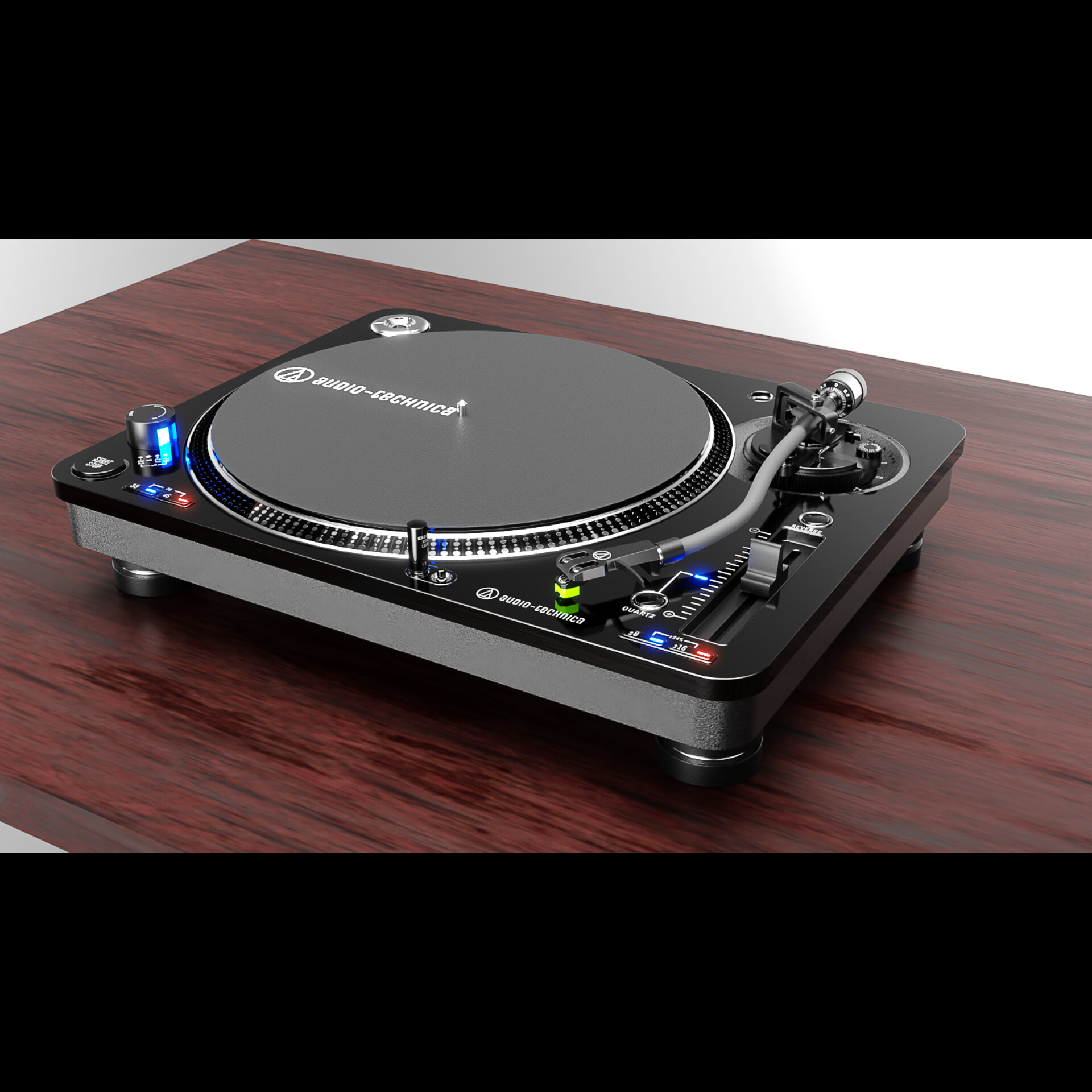 ArtStation - Audio Technica Vinyl Player