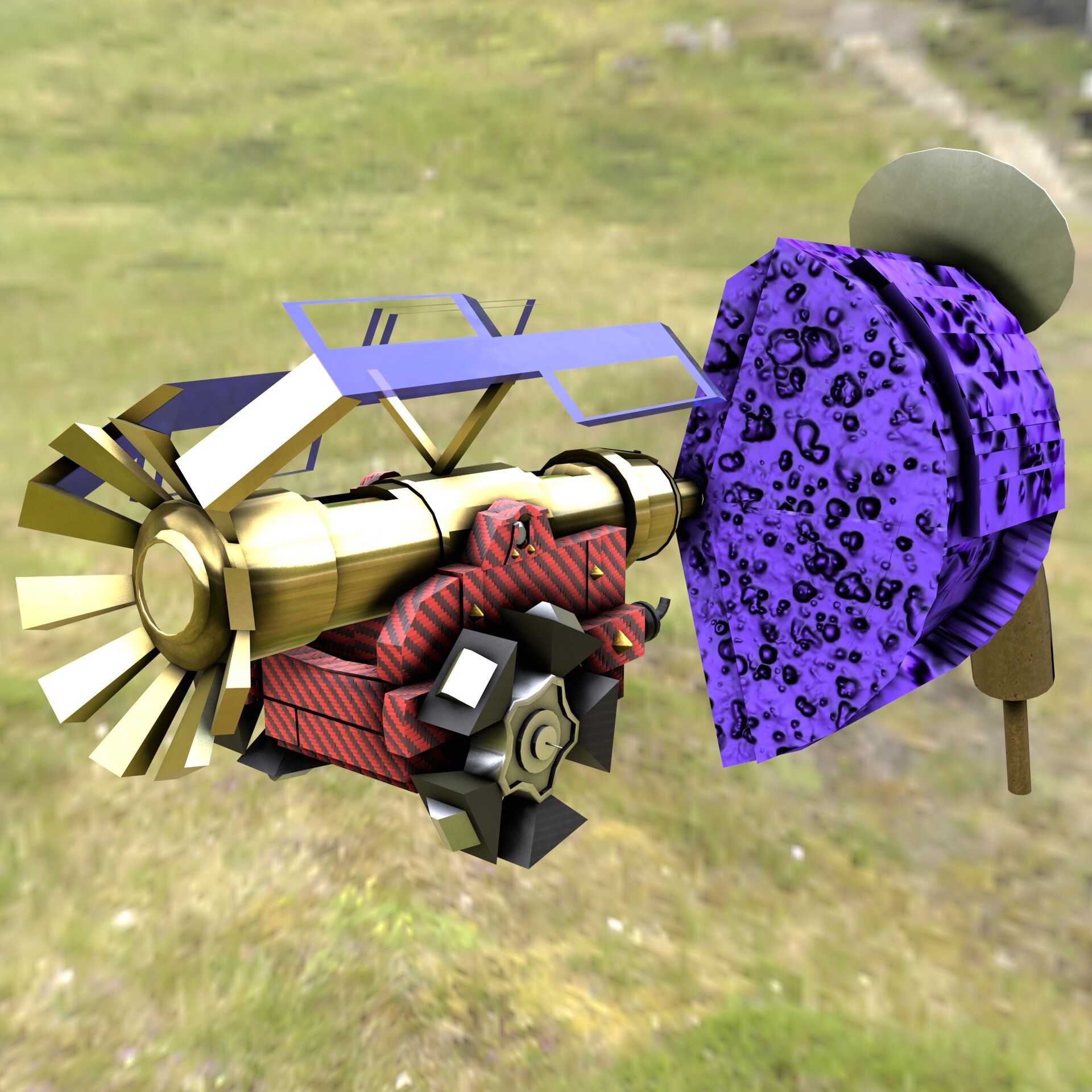 ArtStation - Sci-Fi Cannon