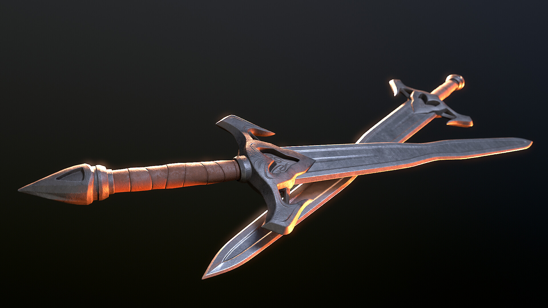 ArtStation - Medieval fantasy style sword