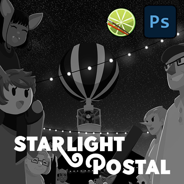 ArtStation - Starlight Postal: Promotional Poster