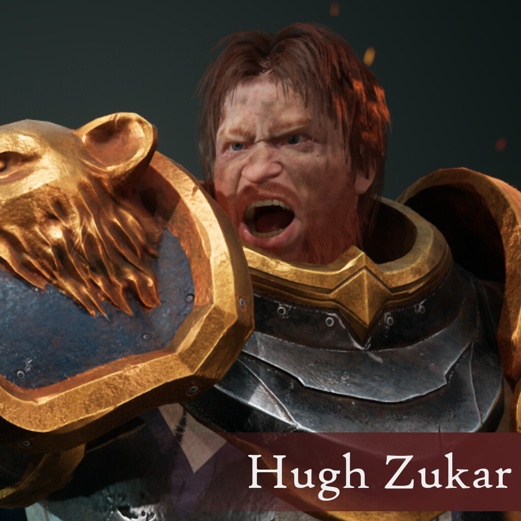 ArtStation - Hugh Zukar-Game Ready Character