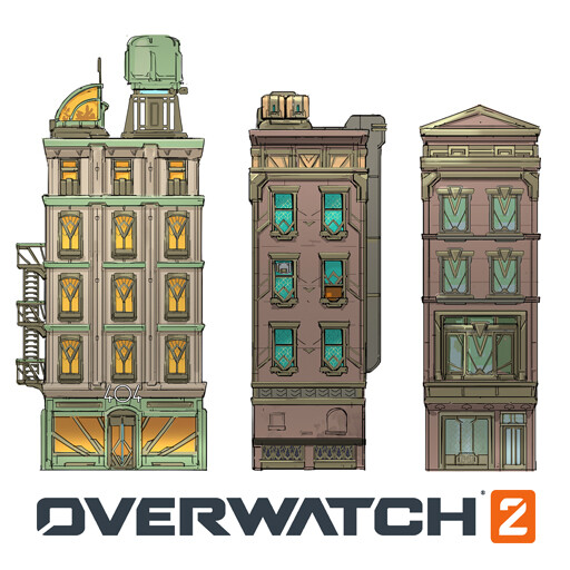 ArtStation - Overwatch 2 - Midtown