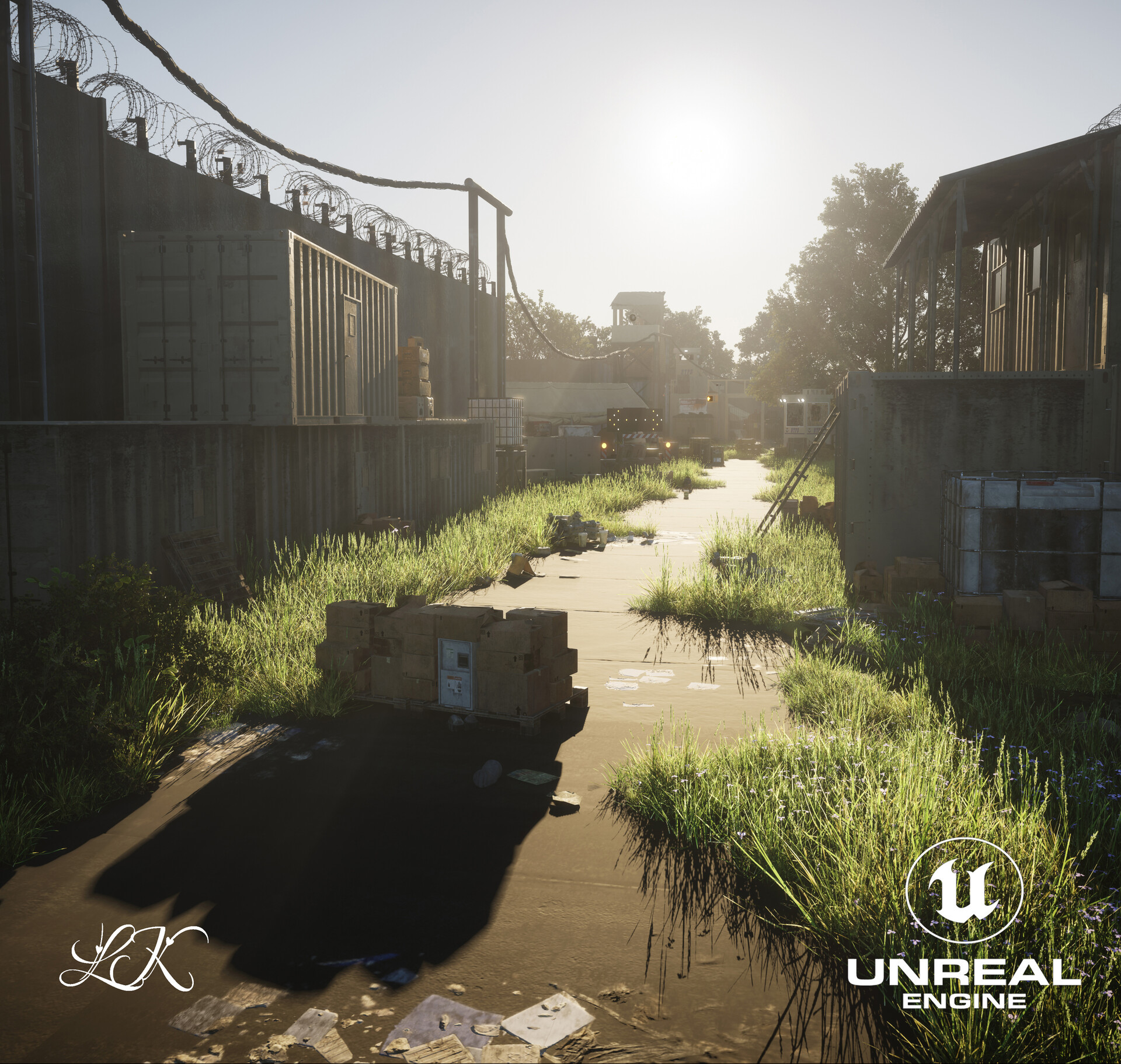 ArtStation - scene sketch