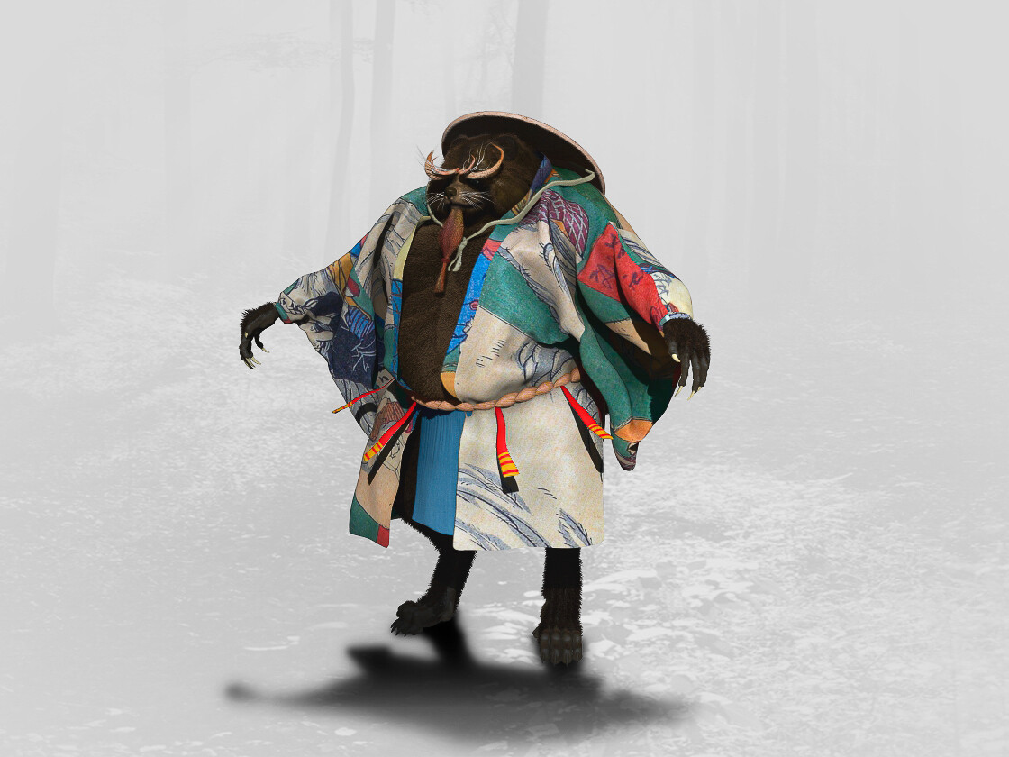 ArtStation - Tanuki, 狸