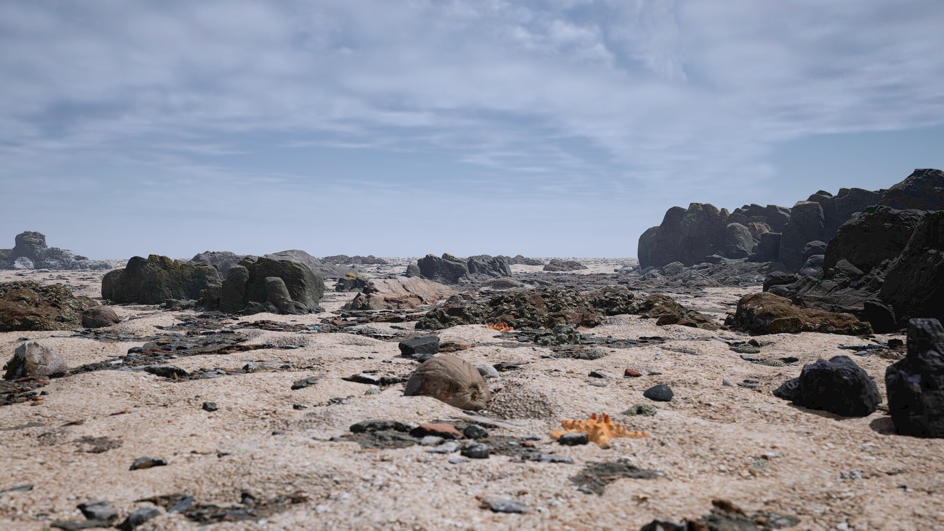 ArtStation - Beach environment created in Unreal Engine 5