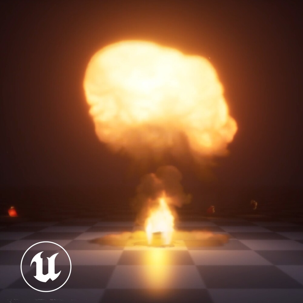 ArtStation - Explosive Barrel VFX