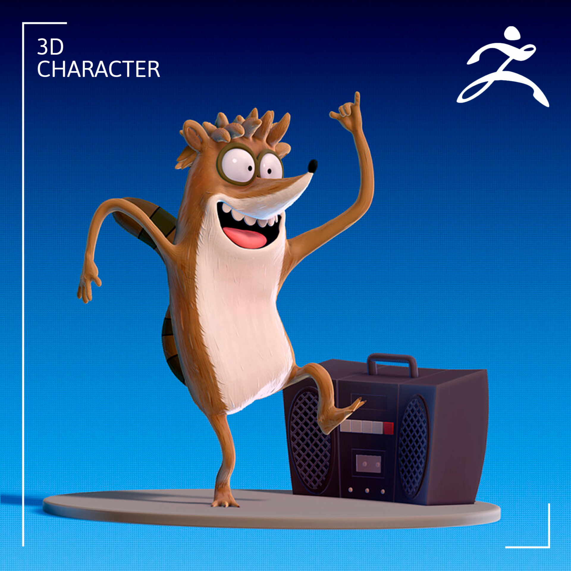 ArtStation - Rigby Model 3D