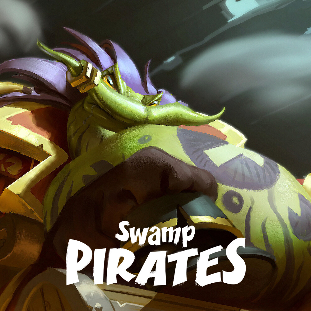 ArtStation - Swamp Pirates - Captain Lily