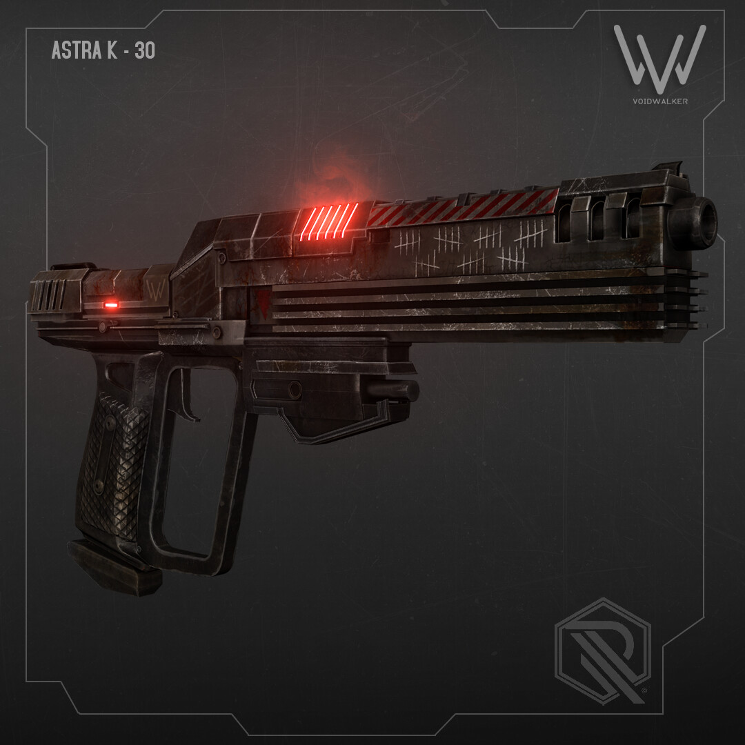 ArtStation - VoidWalker - Weapon - Astra K-30