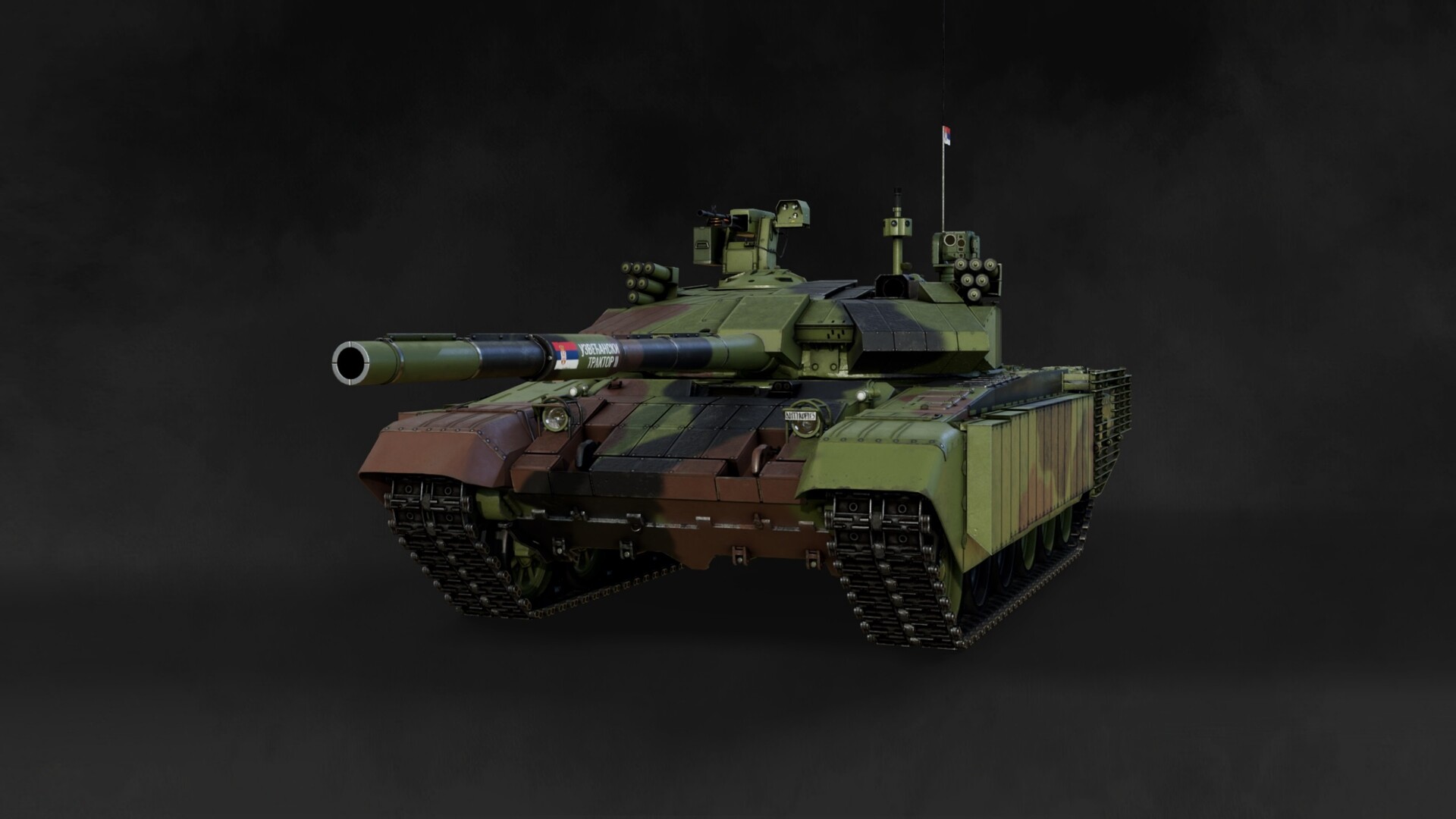 ArtStation - 2021 TRZ Čačak M-84 AS2