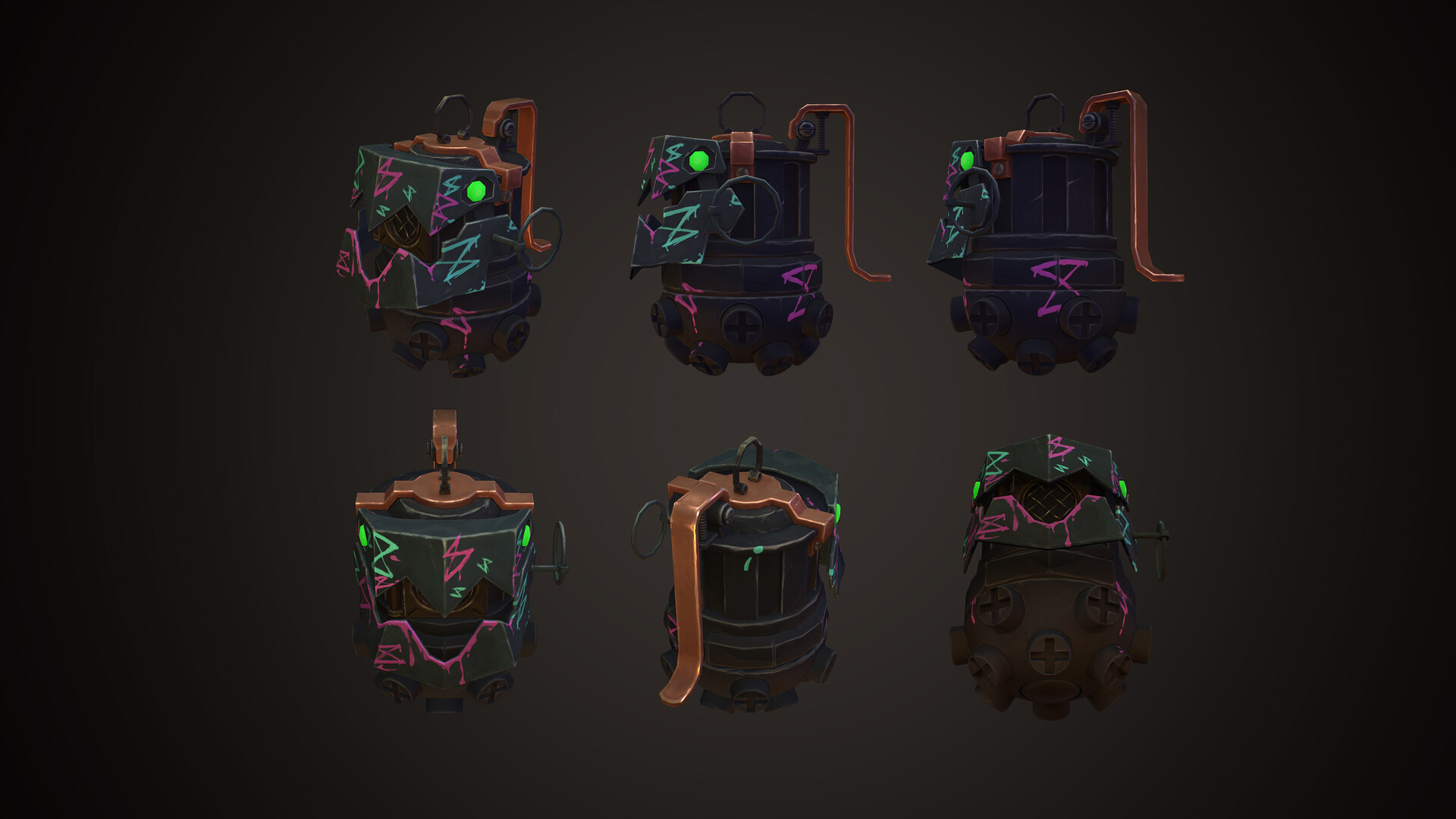 ArtStation - Jinx grenade