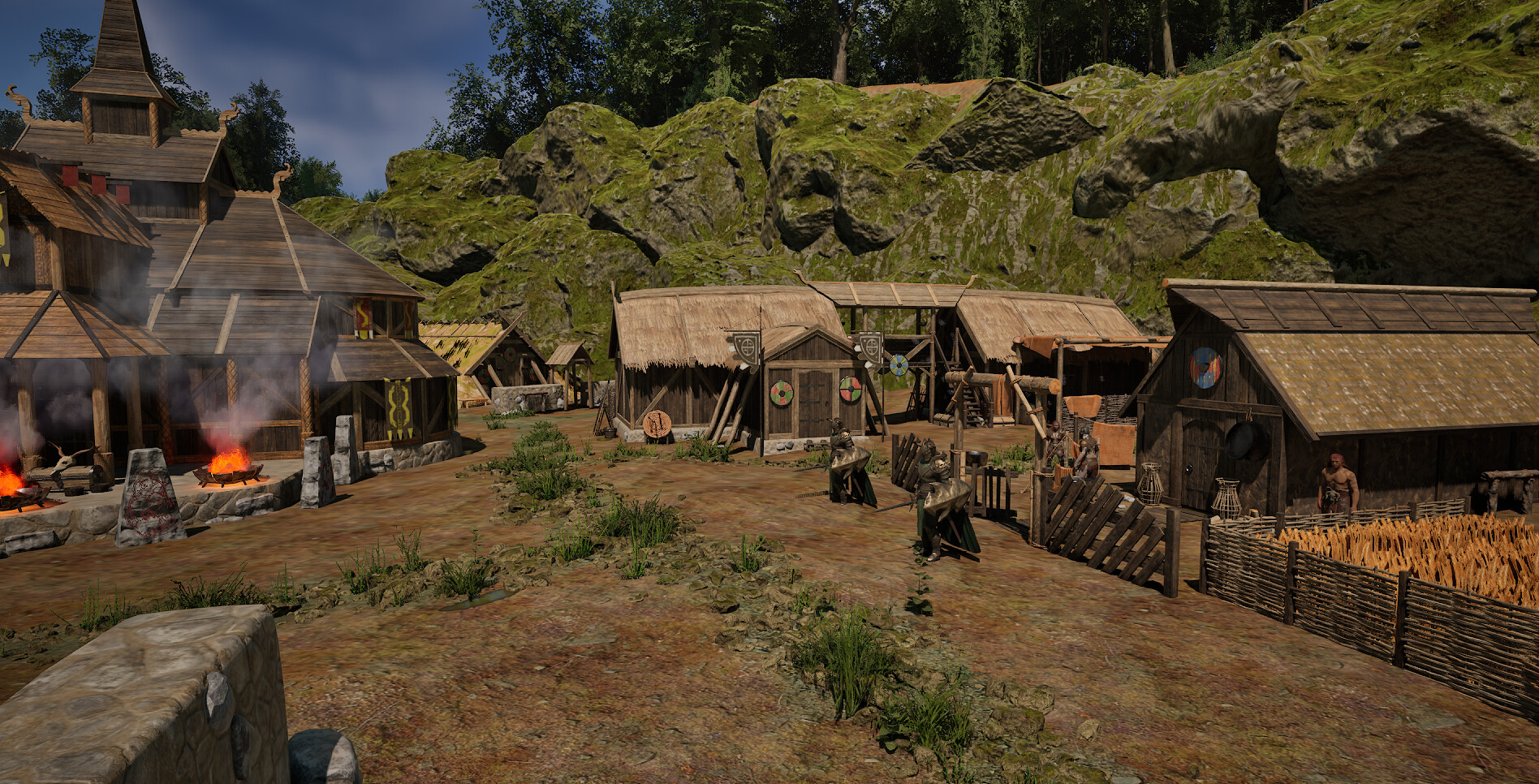 ArtStation - Medieval Mountain Village