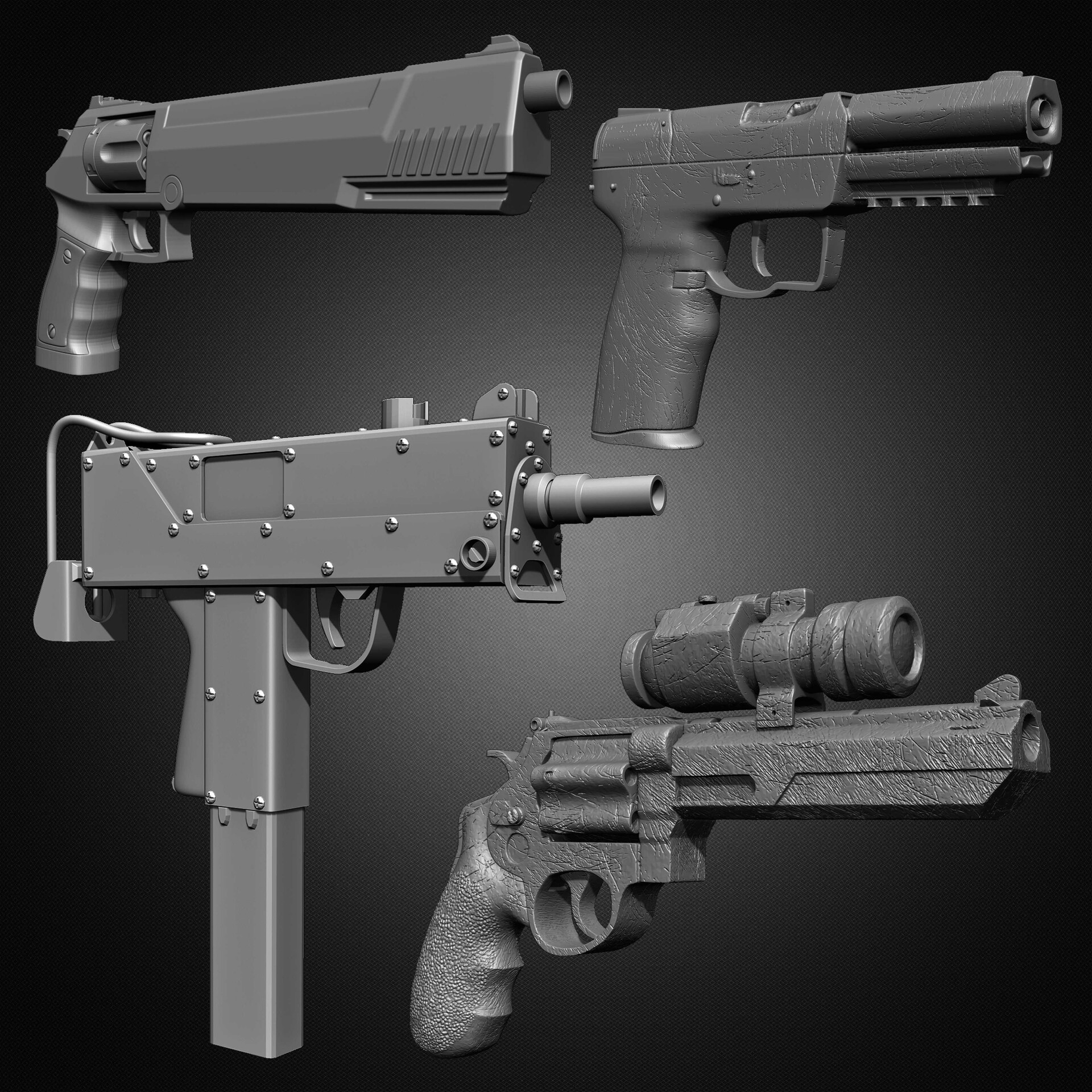 ArtStation - Guns Collection