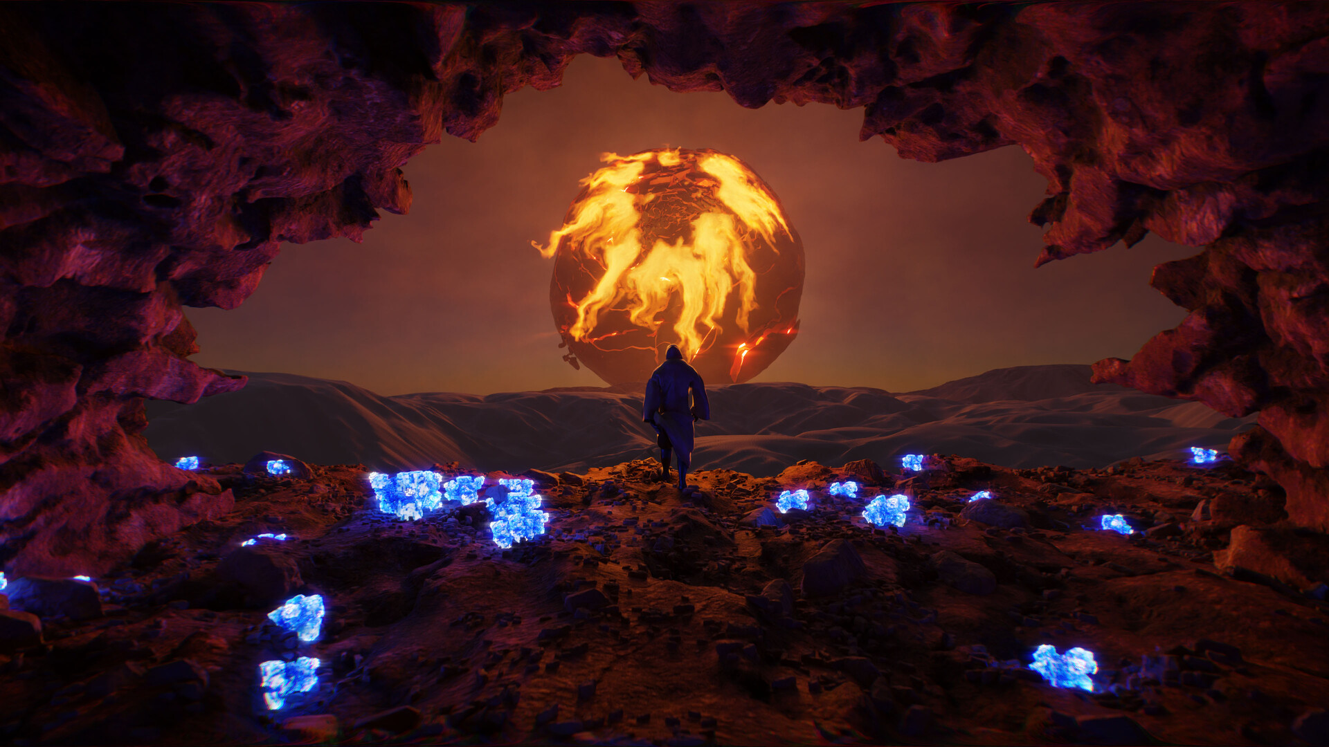 ArtStation - WIP - Planet Destruction