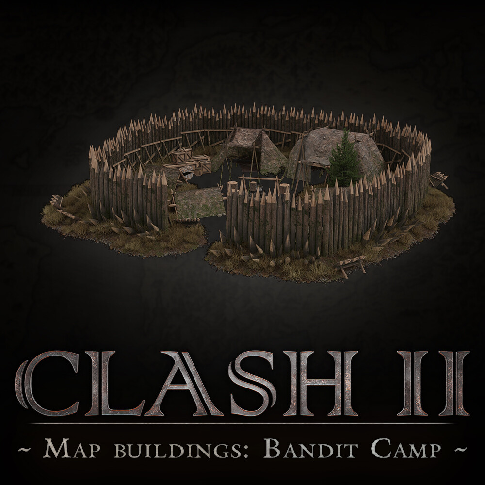 ArtStation - Clash II - Bandit Camps