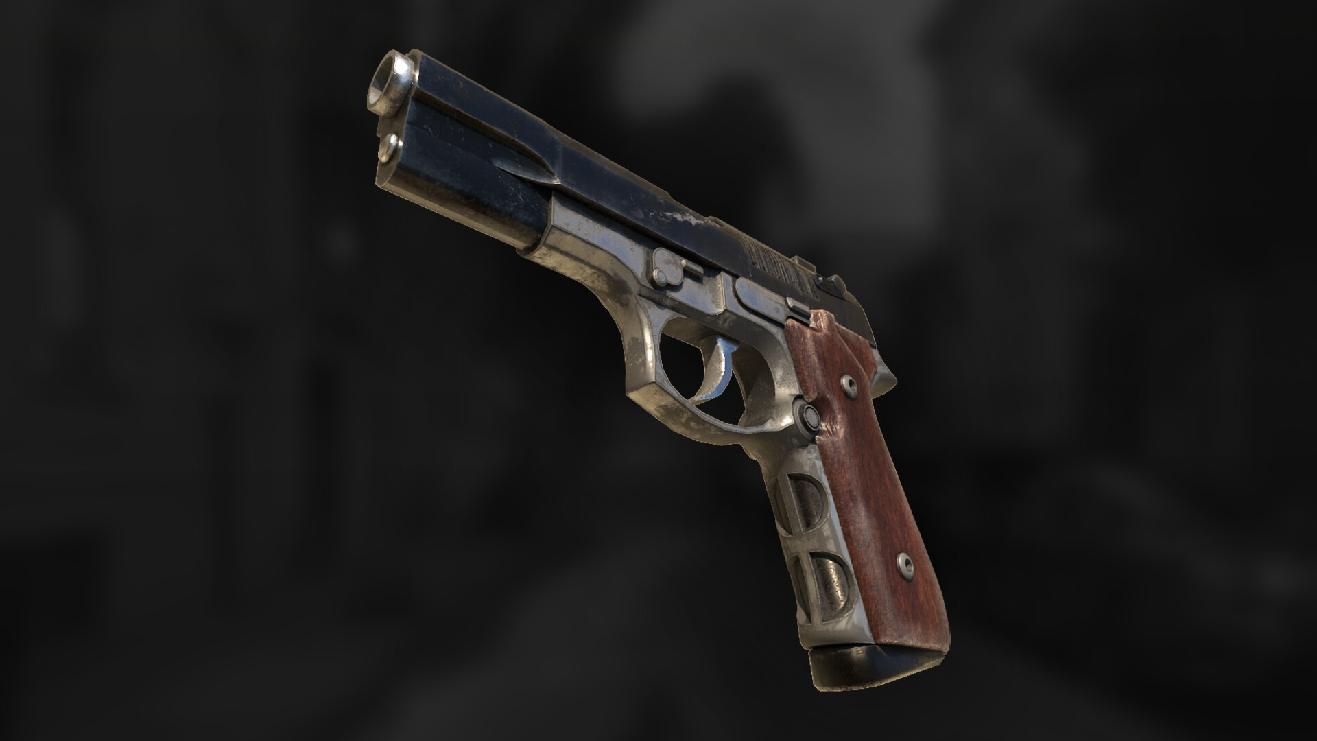 ArtStation - M93 Handgun