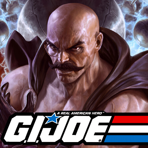 ArtStation - Dr. Mindbender - G.I. JOE Classified box art