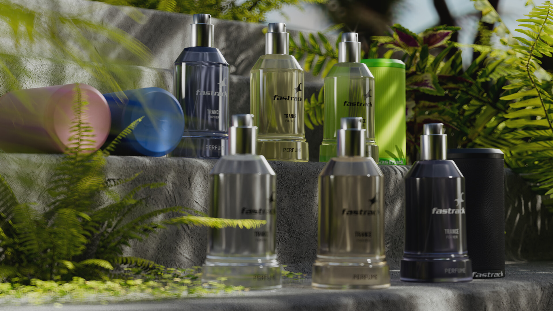 ArtStation - Fastrack Perfume 3D Advertisement