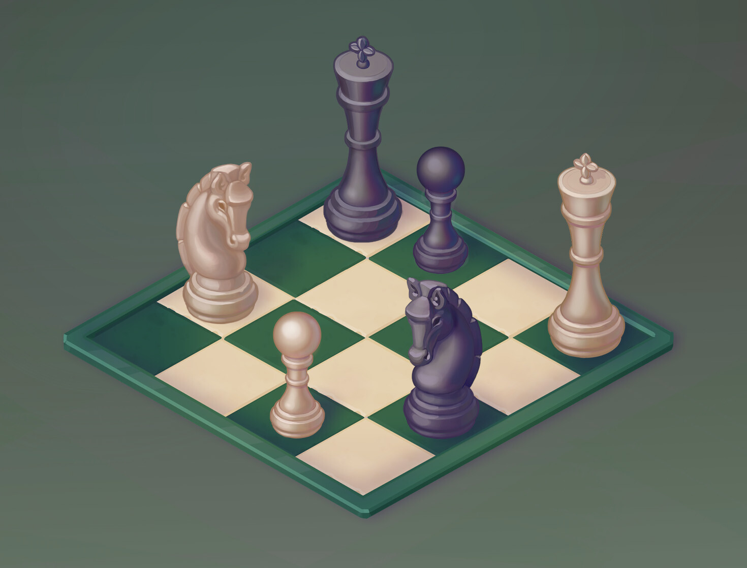 ArtStation - Chess board