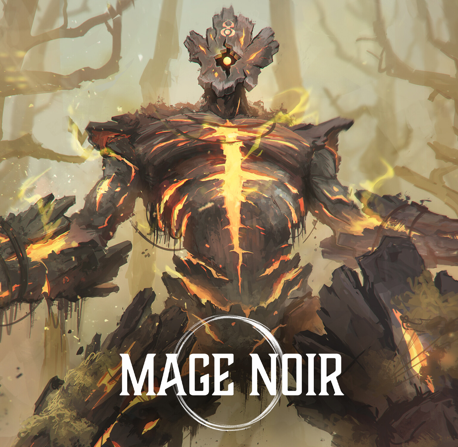 ArtStation - Mage noir hollow trees