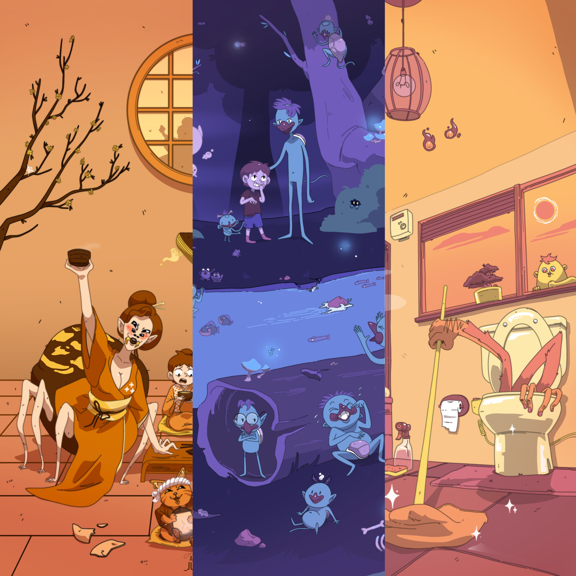 ArtStation - Yokai | Artworks