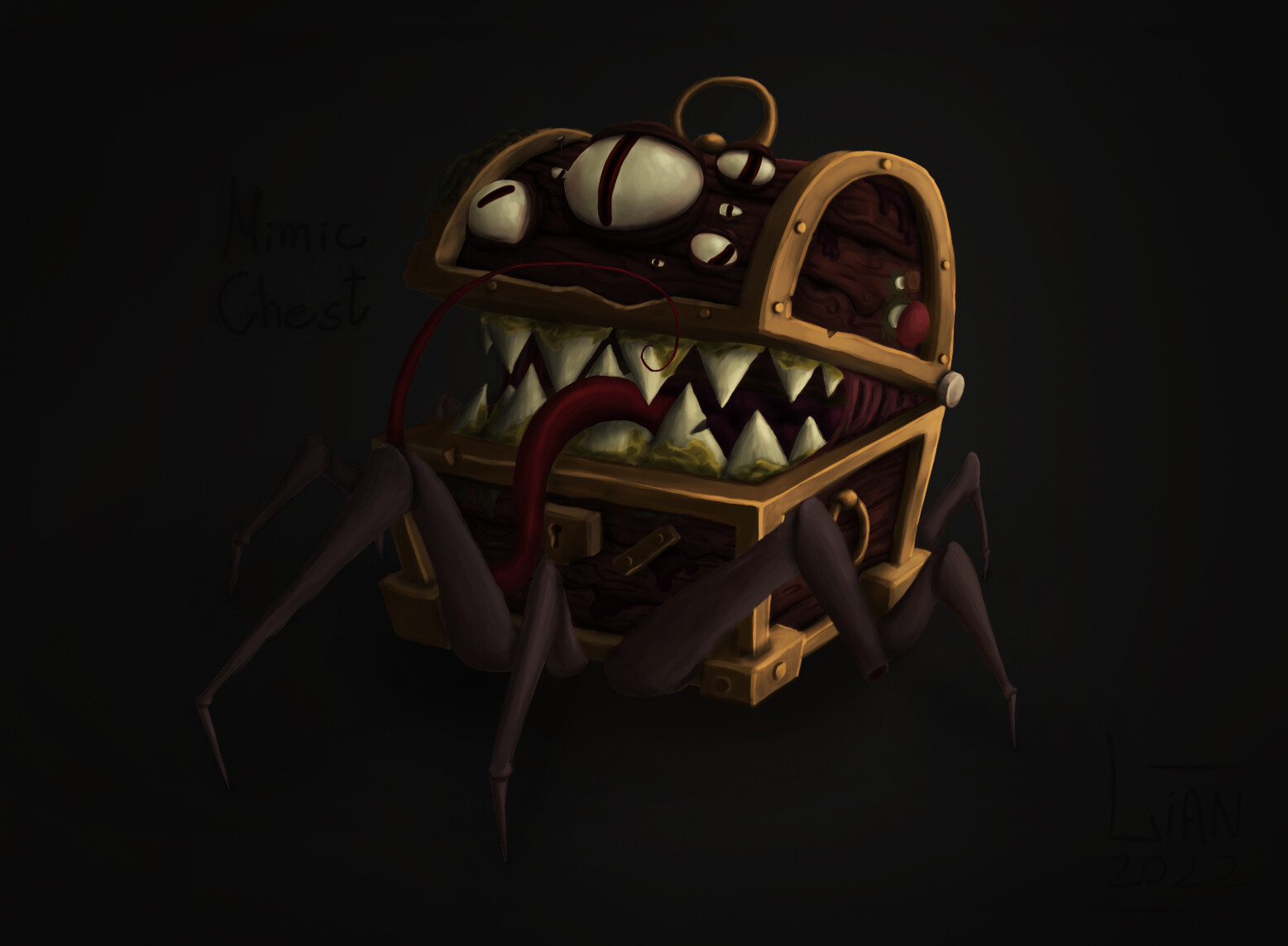 ArtStation - Mimic Chest