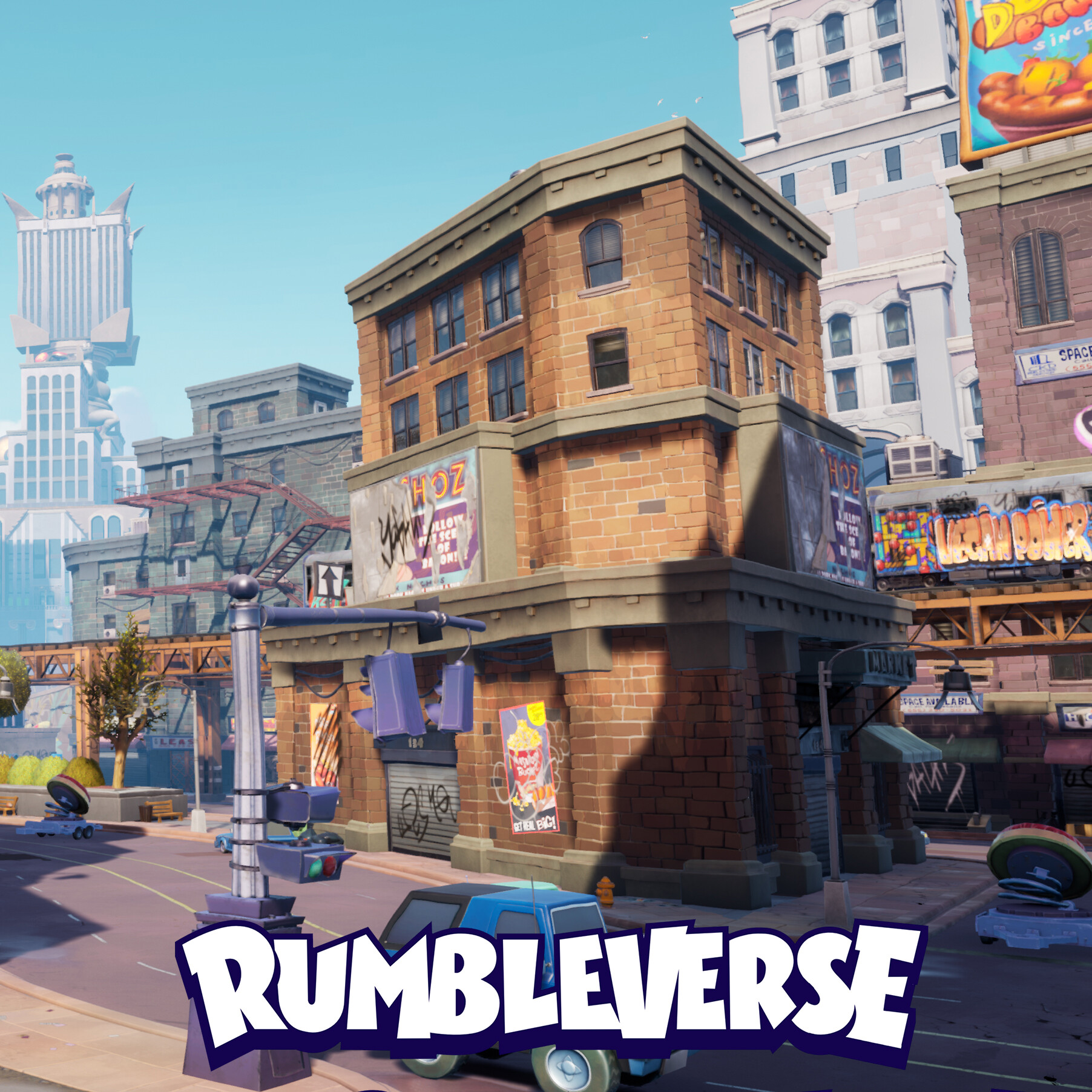 ArtStation - Rumbleverse Environment Art