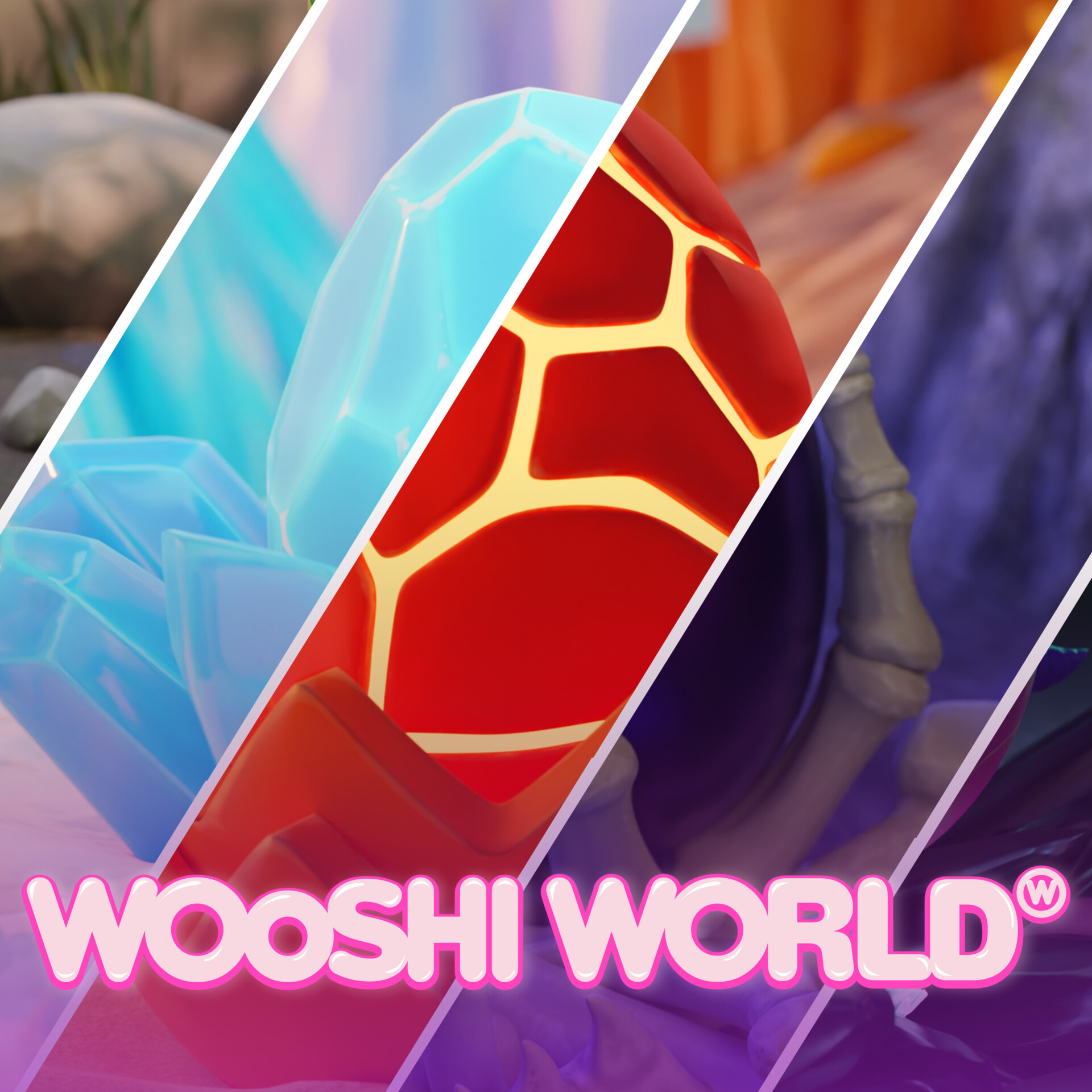 ArtStation - Dragon Eggs - Wooshi World