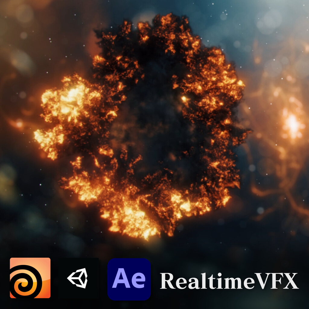 ArtStation - Shockwave explosion. Real-time VFX wip.
