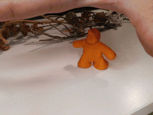 ArtStation - Plasticine guy has a bad day