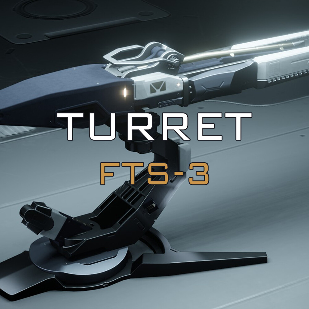 ArtStation - Turret FTS-3