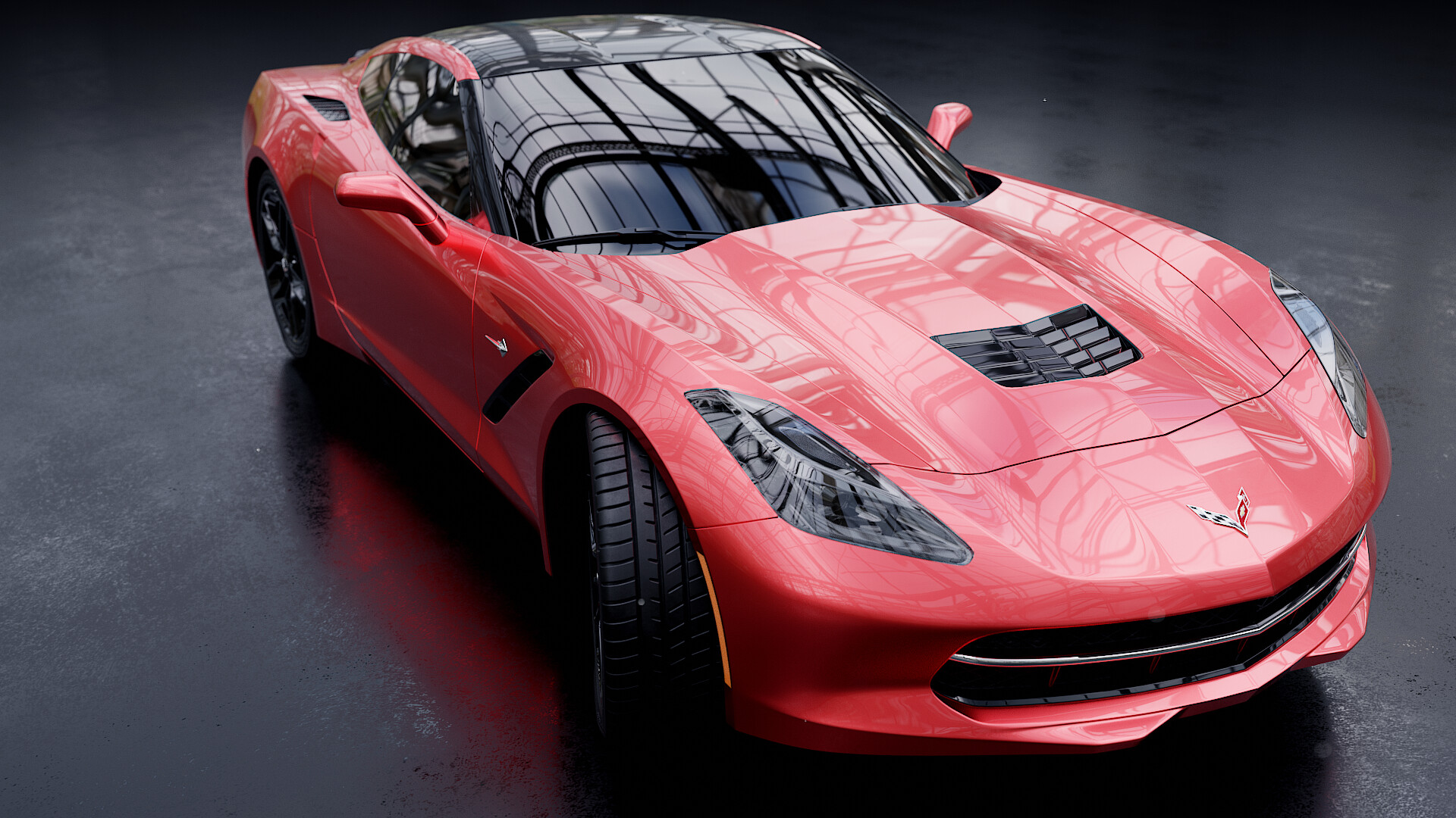 ArtStation - Chevrolet Corvette