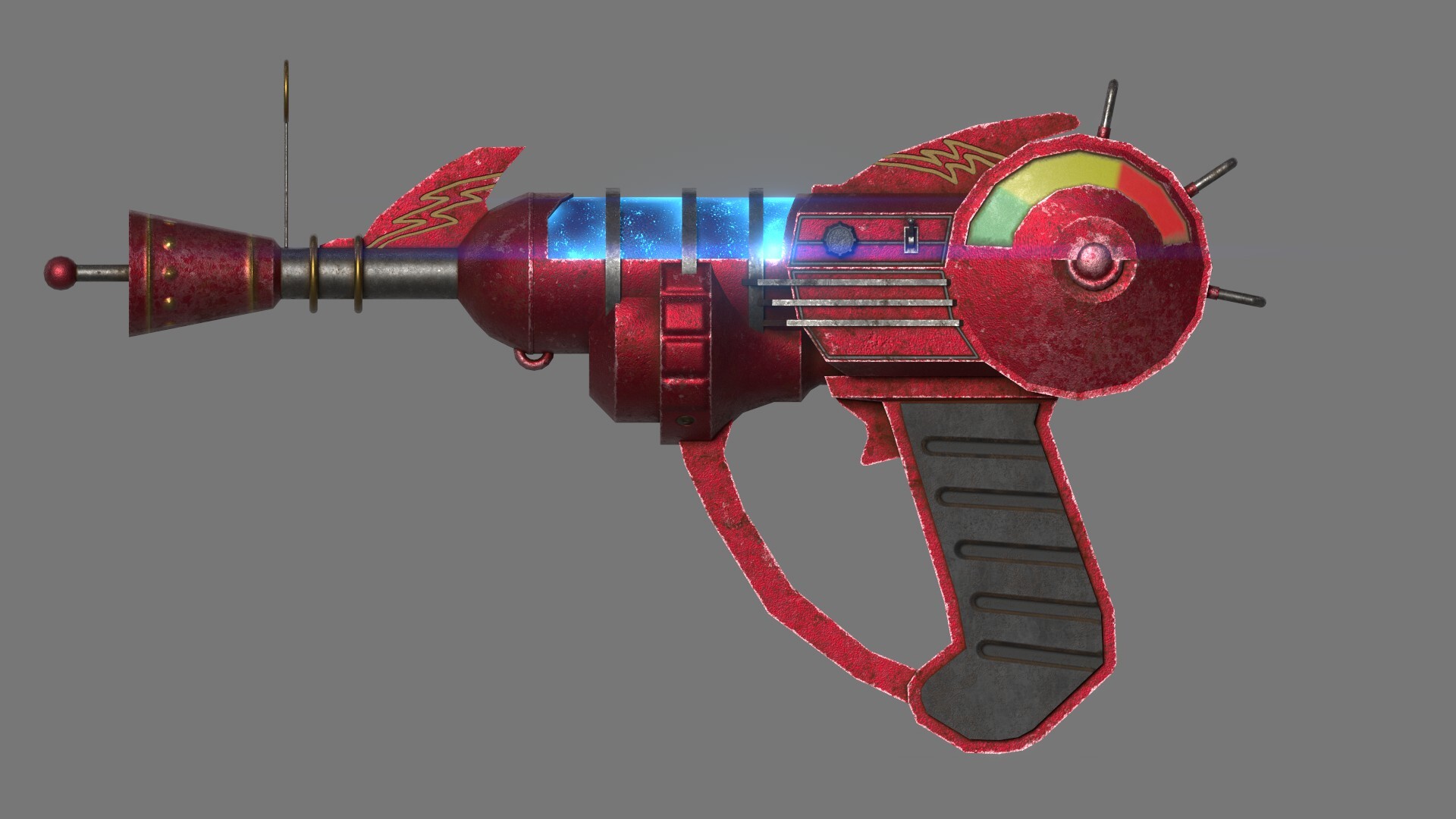 ArtStation - Low Poly Ray Gun