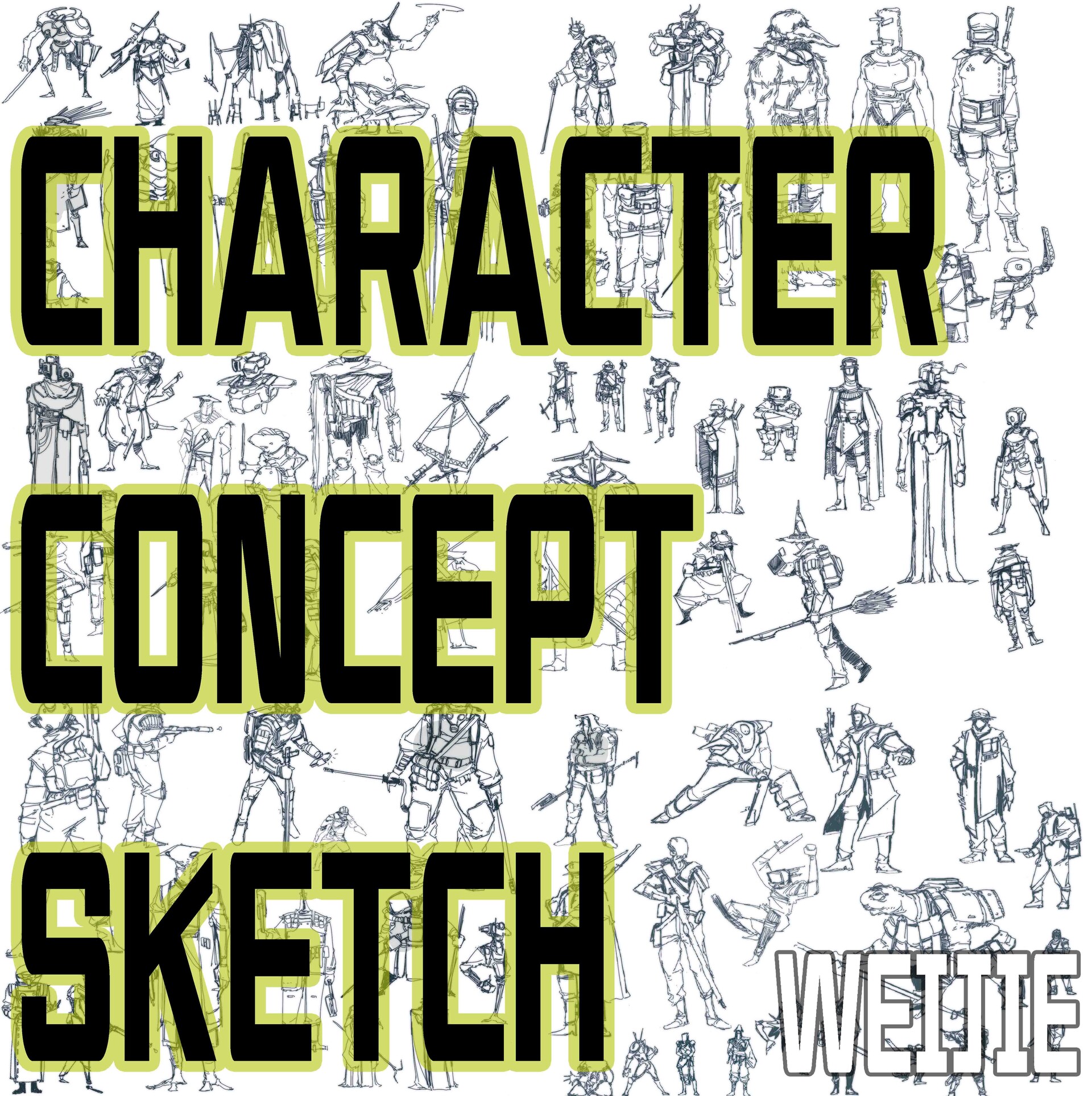 ArtStation - Character Concept Sketch