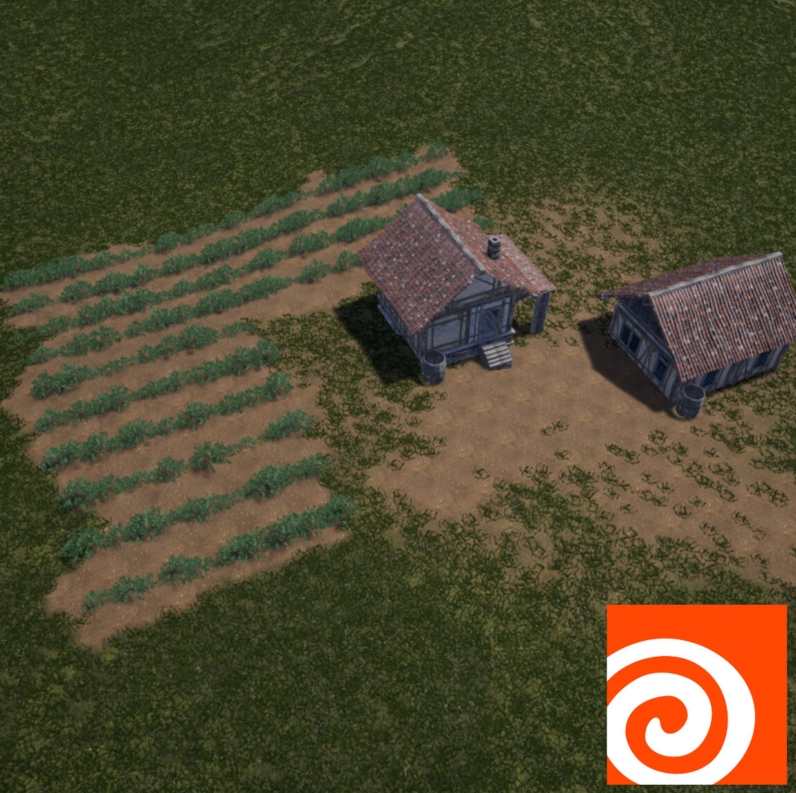 ArtStation - Houdini farm Field Tool WIP