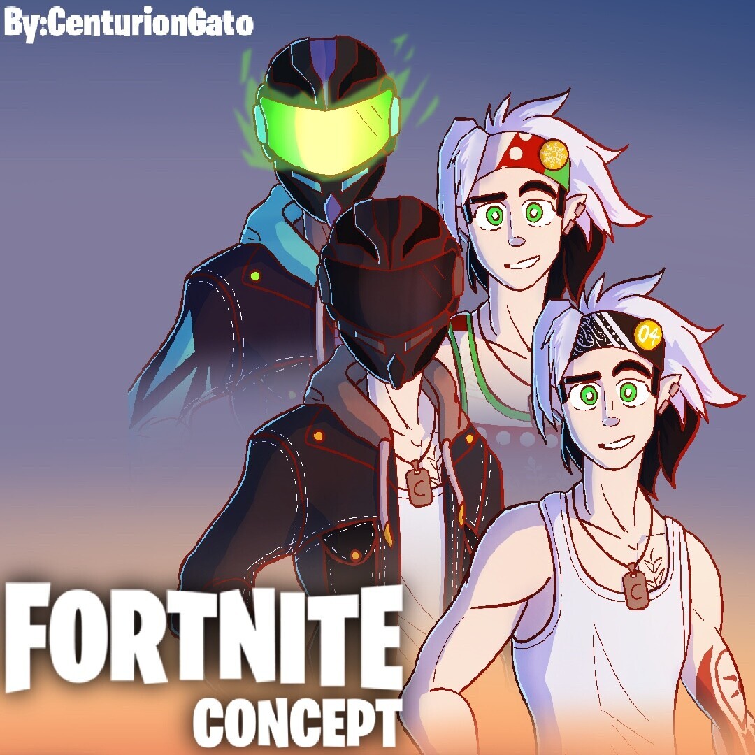 ArtStation - Sunset Driver / Sunser Rider, Fortnite Skin Concept #10