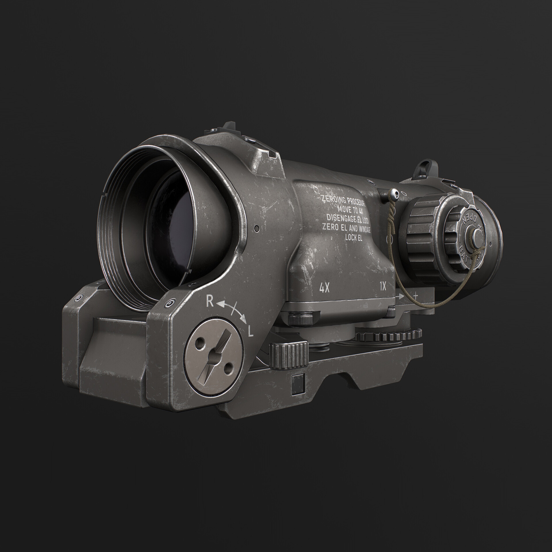 ArtStation - SpecterDR Optical Sight by ELCAN