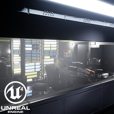 ArtStation - Sci-fi Office