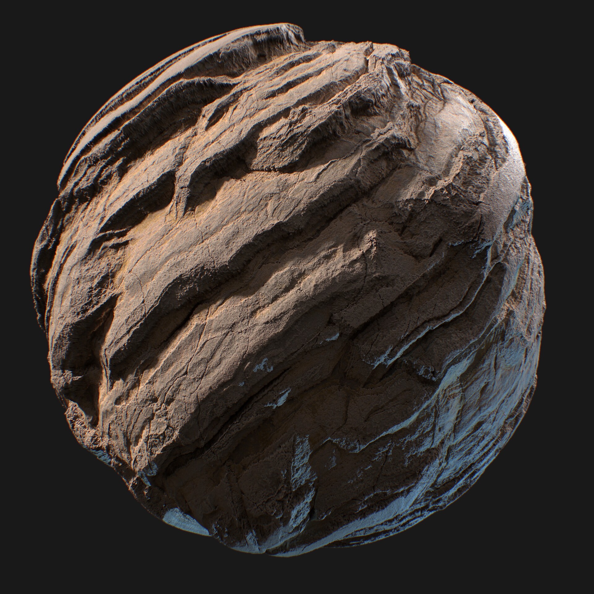 ArtStation - Desert Cliff Material