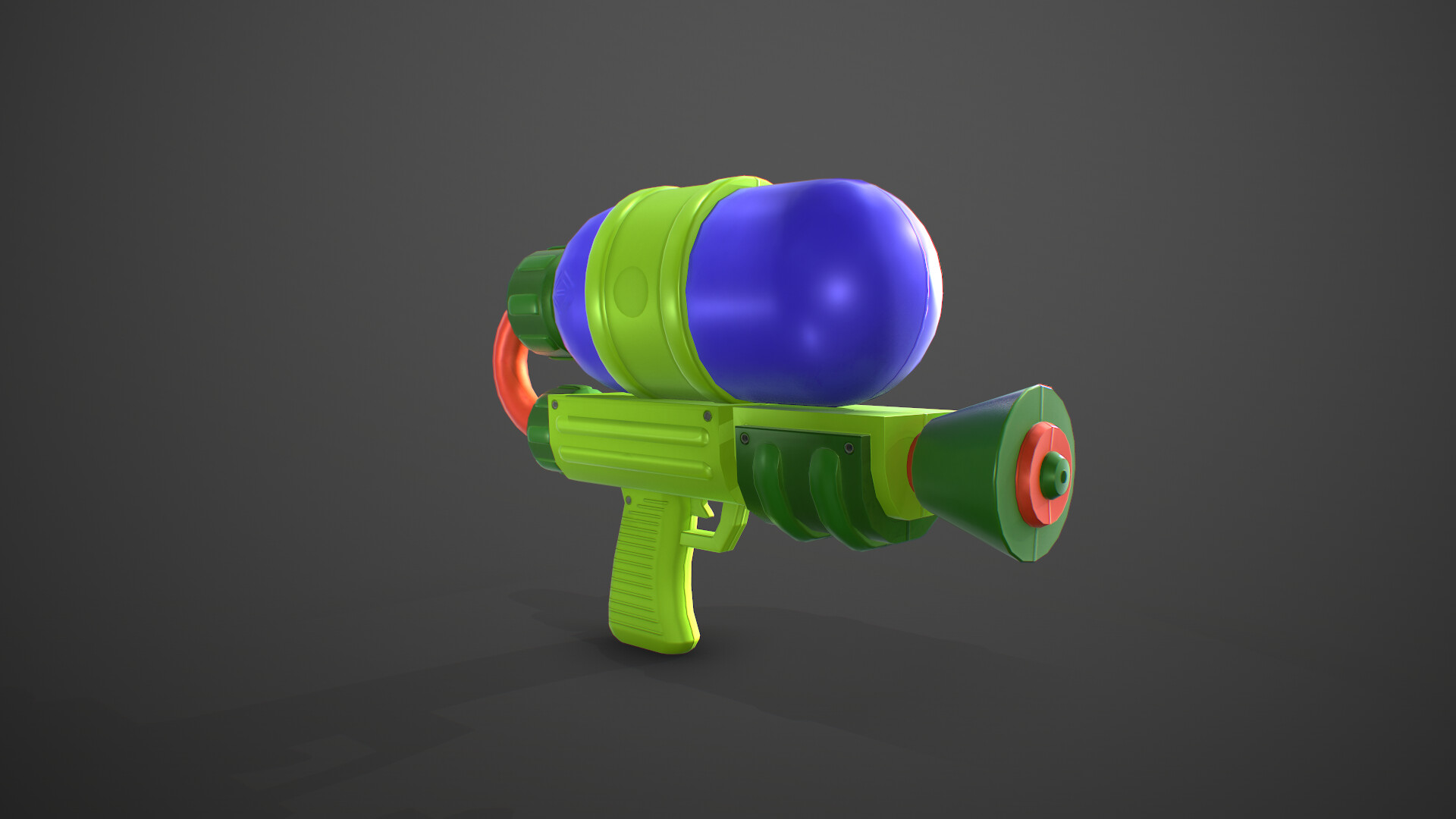 ArtStation - Splattershot (Splatoon 1) [3D Fanart]