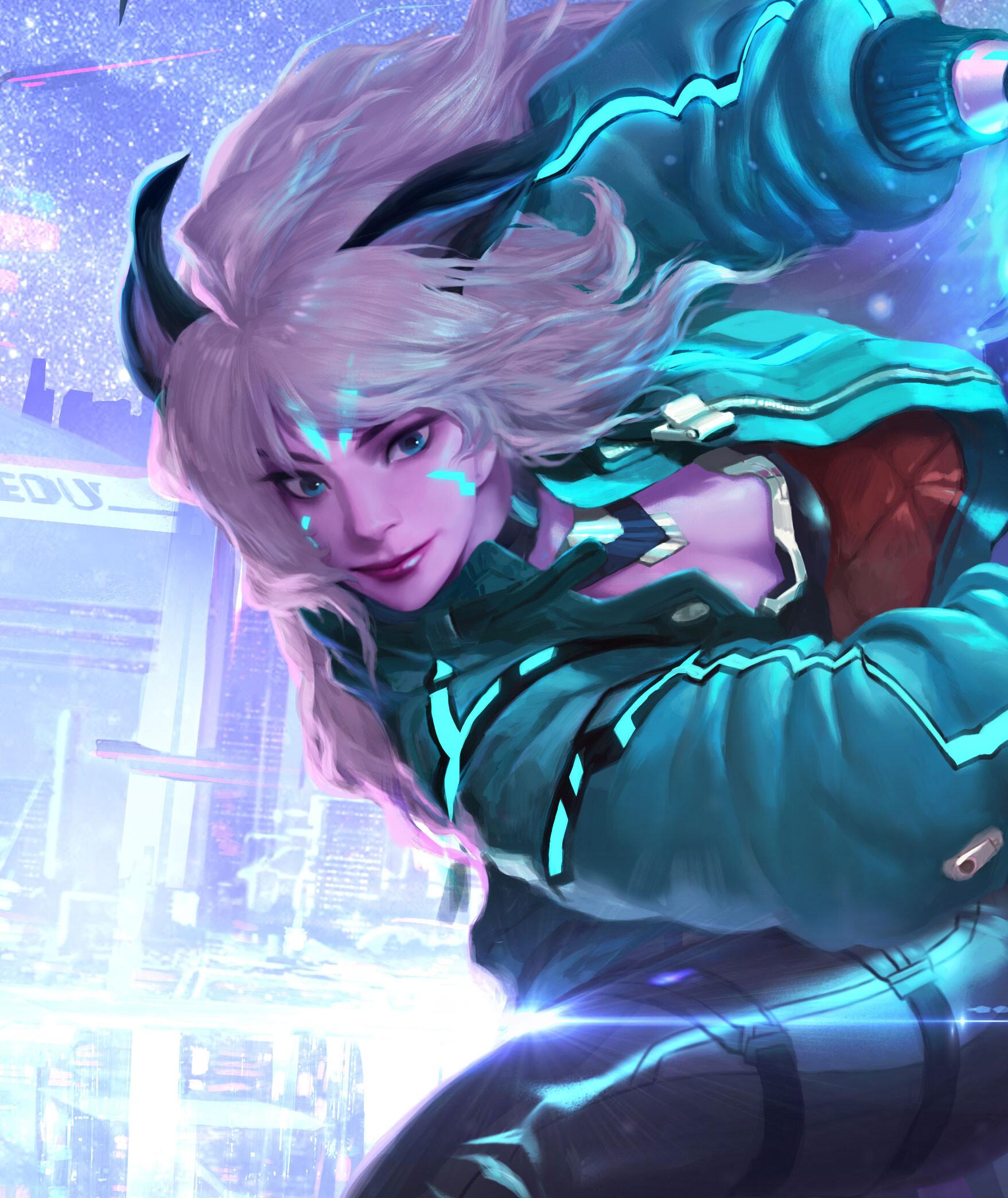 ArtStation - Ahri Fan Art